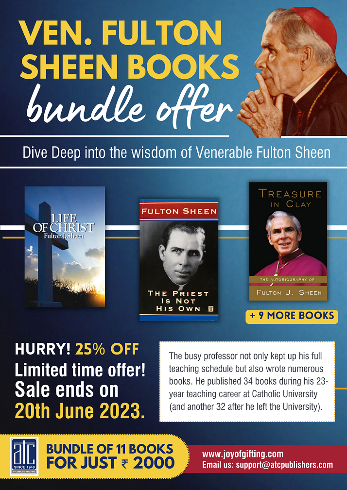 Fulton Sheen Books Bundle offer - Joy of Gifting