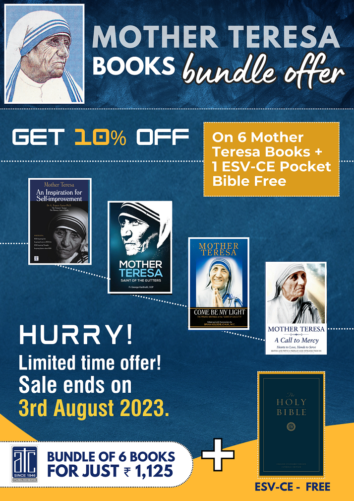 Mother Teresa Bundle Offer & ESV-CE Pocket Bible Free - Joy of Gifting